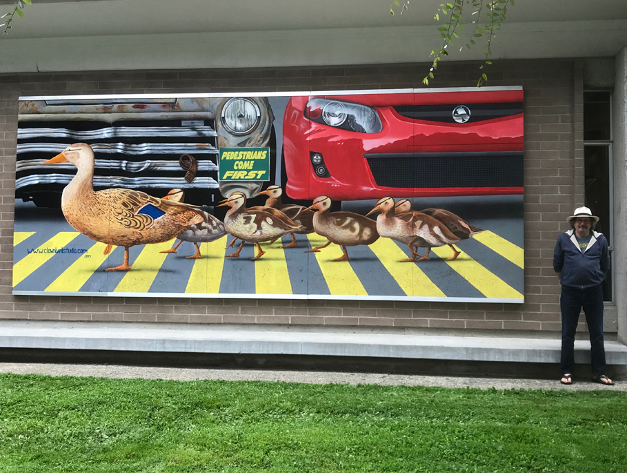 Local artist seeks new home for community safety mural | The Pajaronian