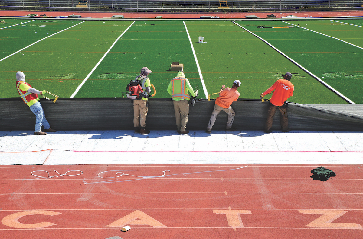 Photos: Watsonville High field renovation continues | The Pajaronian