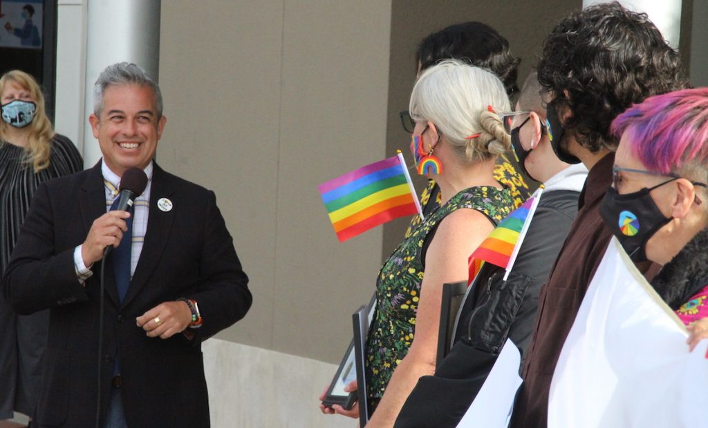 Watsonville raises Pride Flag | The Pajaronian | Watsonville, CA