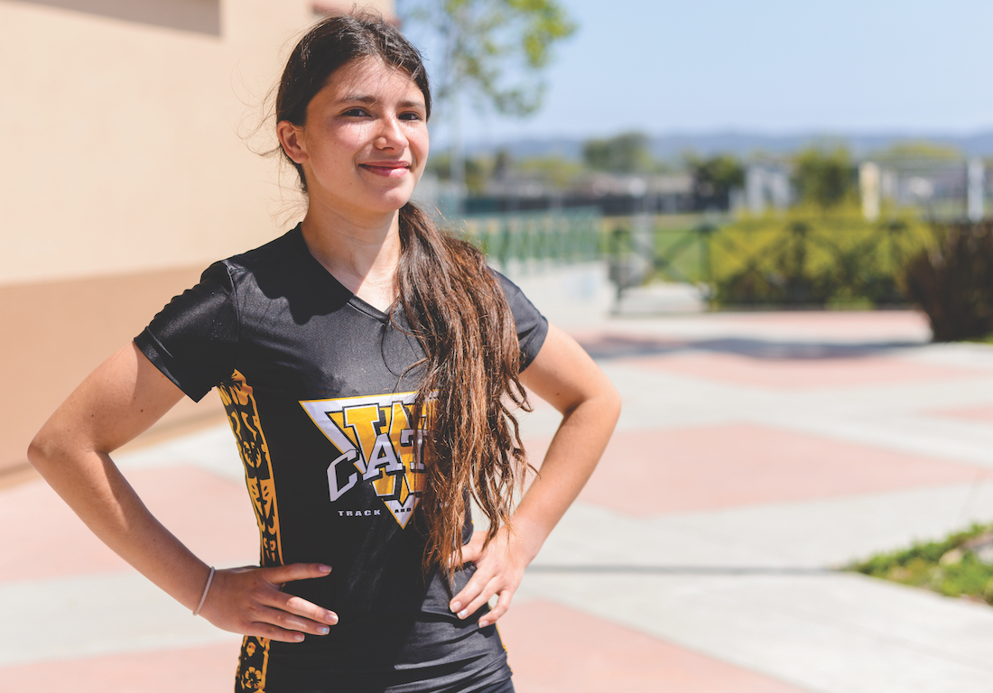 Record-breaking runner Layla Ruiz gears up for final sprint with WHS