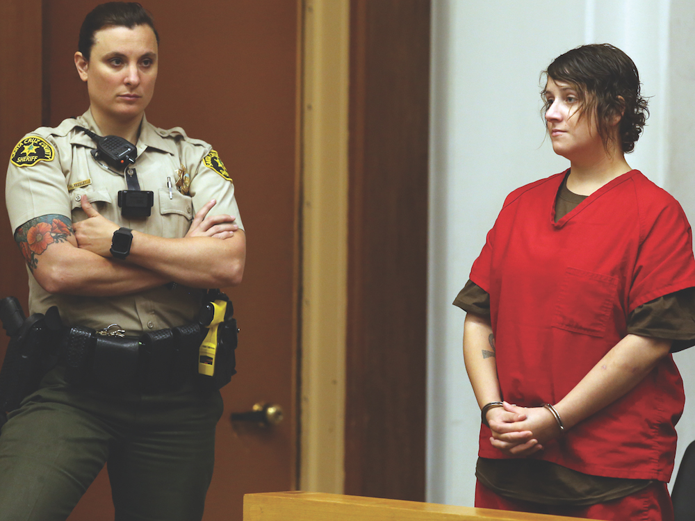 Woman who drove into deputy sentenced to 16 years | The Pajaronian