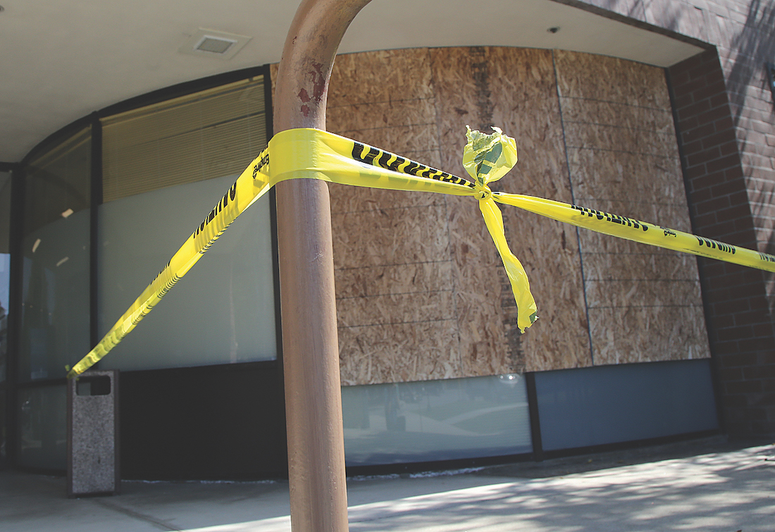 Police: Man shattered WPD office window with rock | The Pajaronian