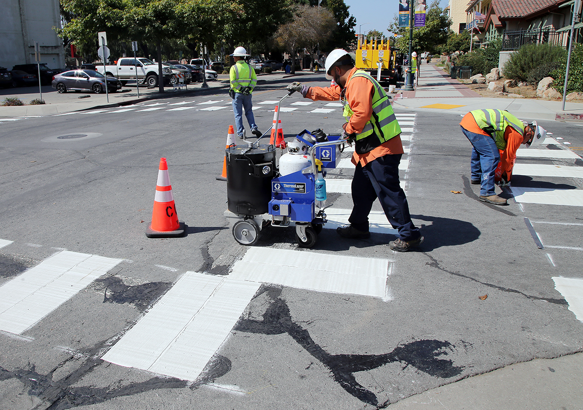Watsonville's downtown crosswalks are getting upgrades | The Pajaronian