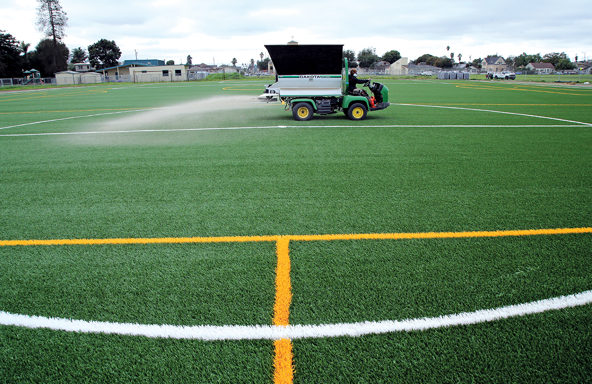 E.A. Hall field nears completion | The Pajaronian