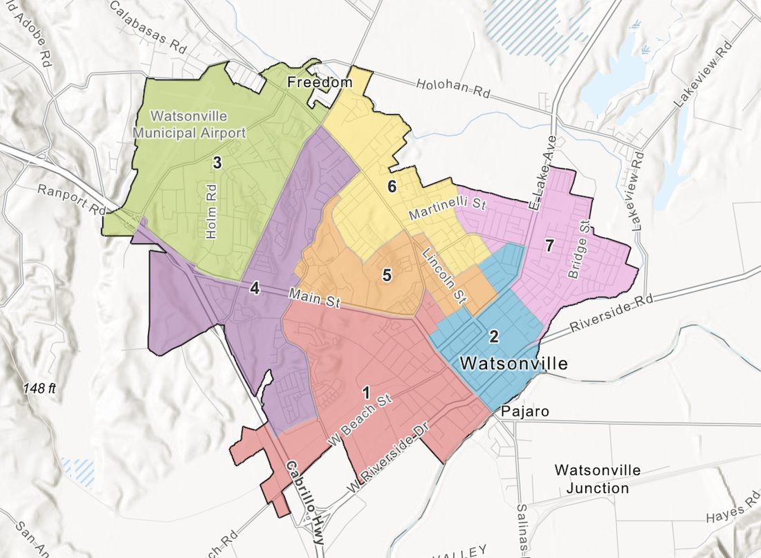 Watsonville s New Districts Stay Close To Status Quo The Pajaronian Watsonville s New Districts Stay Close To Status Quo The Pajaronian