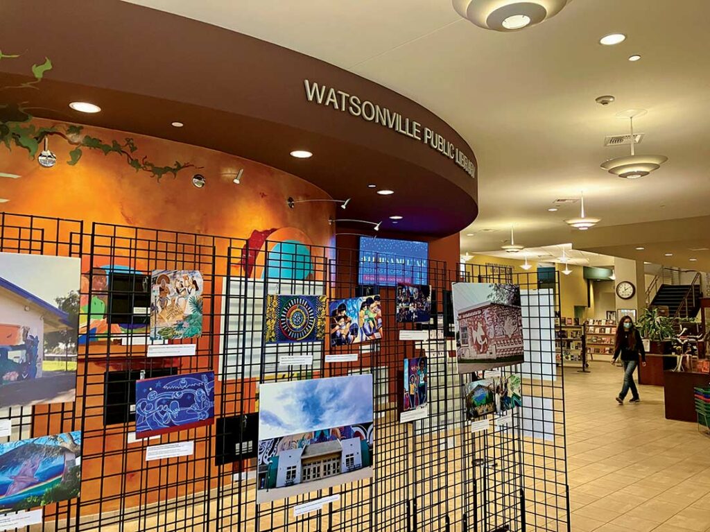 Photo: Mural memories at the Watsonville Library | The Pajaronian ...