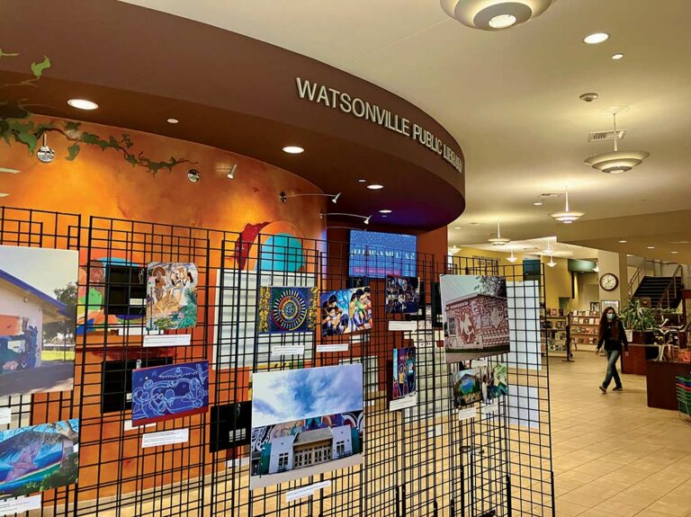 Photo: Mural memories at the Watsonville Library | The Pajaronian ...