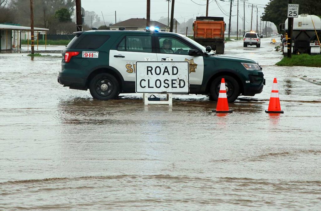 Evacuations underway after Corralitos Creek overflows again