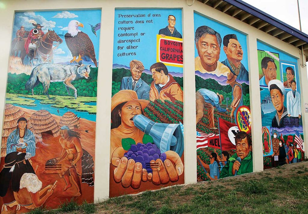 Mural completed at Cesar Chavez Middle School | The Pajaronian