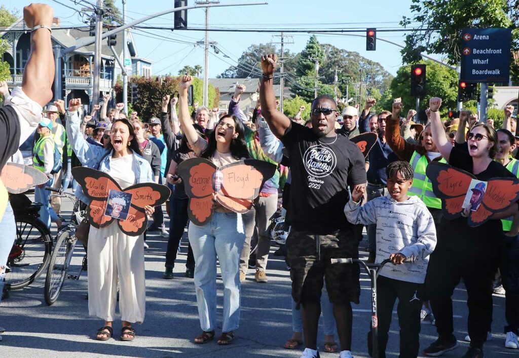 Hundreds march in Santa Cruz for Juneteenth | The Pajaronian