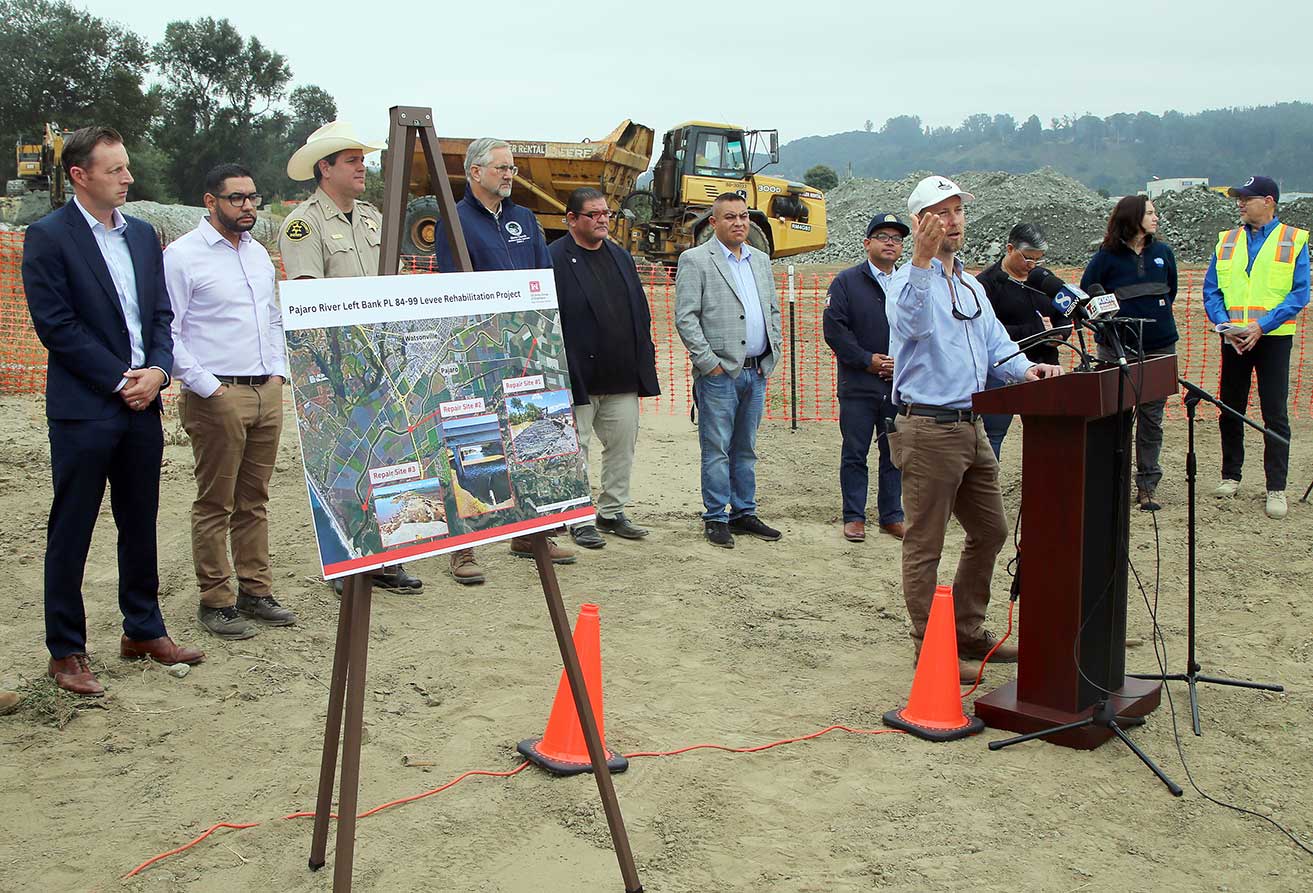 Work underway to strengthen levees and prepare for winter rains