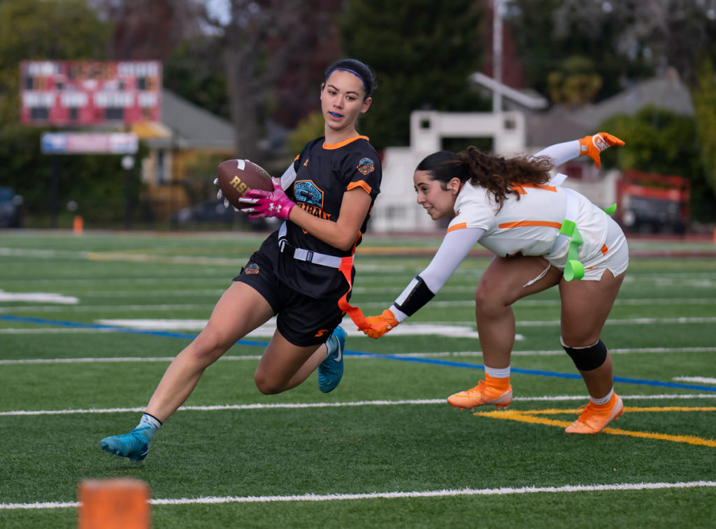 Watsonville’s Fernanda Lazo tosses two TDs at inaugural Central Coast All-Star Game | Girls flag ...