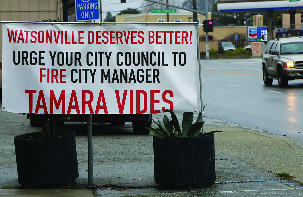 City of Watsonville responds to signs critical of Vides | The ...