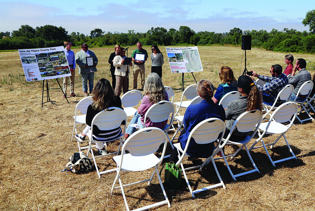 Valle del Pájaro park opens in South County | The Pajaronian ...