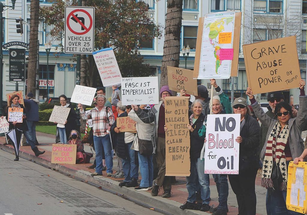 Protesters across the U.S. decry Venezuela invasion, Maduro capture ...